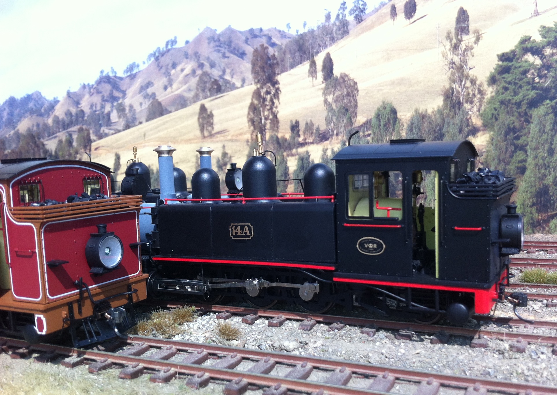 Haskell Co 0n30 VR NA Puffing Billy model train