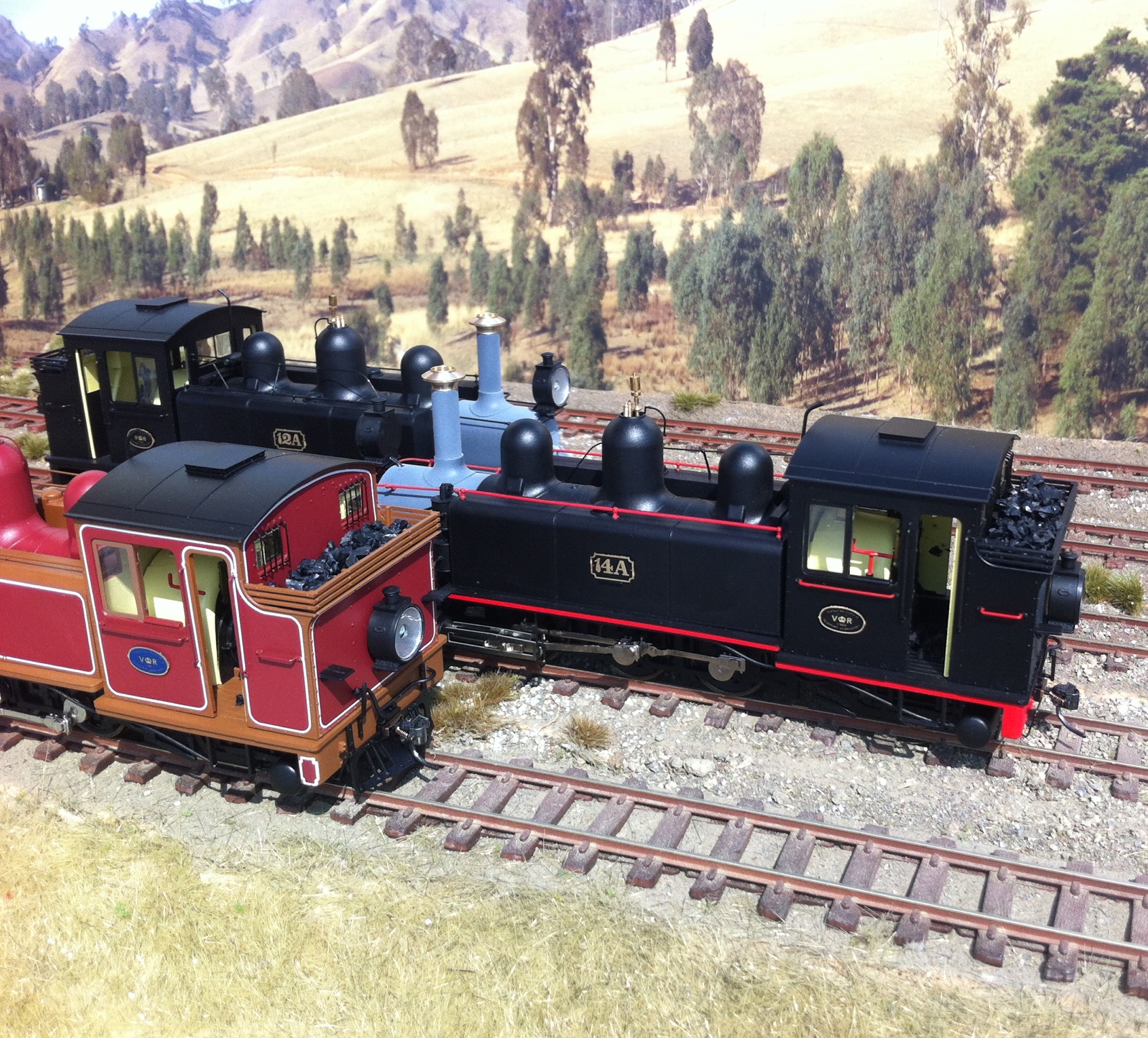 Haskell Co 0n30 VR NA Puffing Billy model train